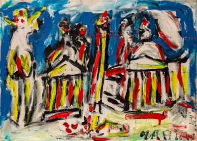 Lot 75 – Mario Martini (Rome, 1931-2007), Piazza del Popolo – Ansuini ...