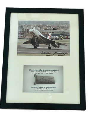 Lot 35 - Concorde Spitfire and Concorde with fusarlarged and blade from ...