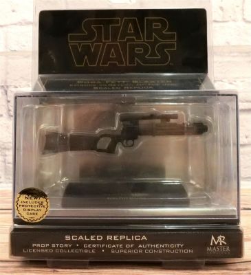 Lot 55 - Master Replicas Boba Fett Blaster .33 Scaled Replica - Bodnar ...