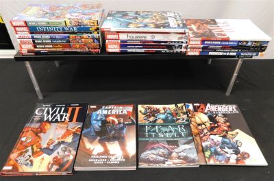 Lot 132 - Large Lot of Marvel Trade Paperbacks - Bodnar's Auction ...
