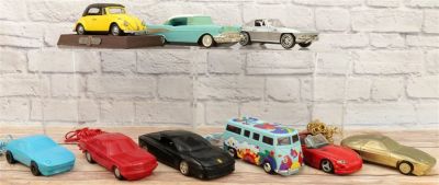 Lot 65 - Lot of 9 Car Novelty Telephones - Bodnar's Auction ...