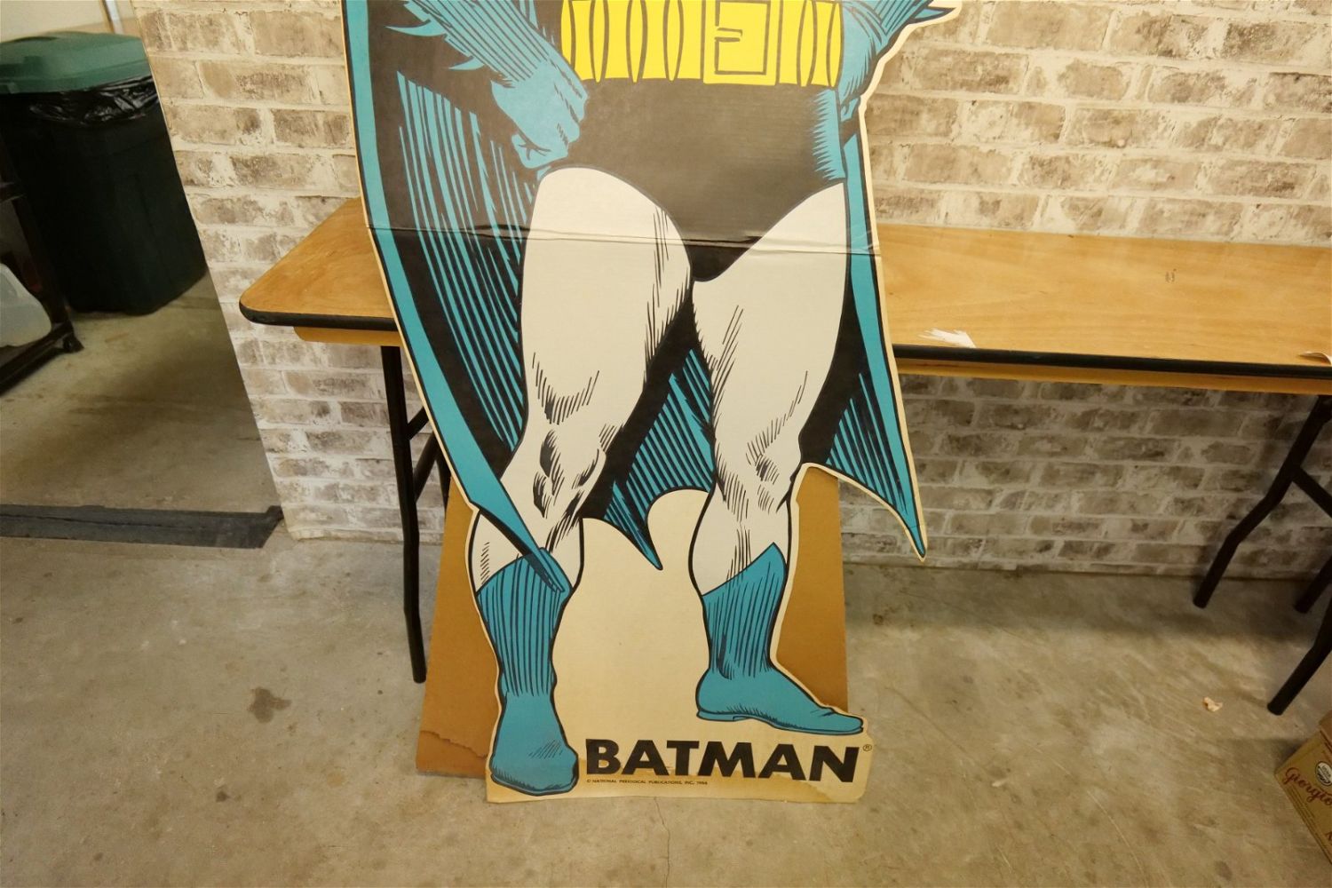 Lot 79 - Vintage 1966 Cardboard Batman Lifesize Standee - Bodnar's ...