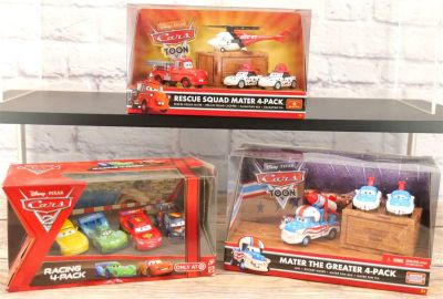 Lot 29 - Lot of Disney Pixar Cars 4-Pack Vehicle Sets - Bodnar's ...