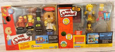 Lot 178 - Lot of The Simpsons Treehouse of Horror Figure Sets - Bodnar ...