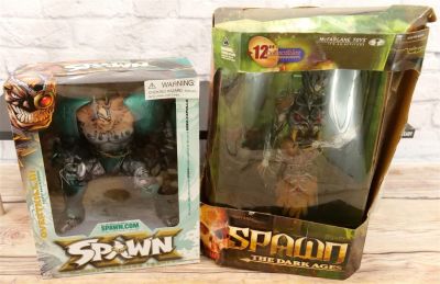 Lot 278 - Lot of 2 McFarlane Spawn Figures - Bodnar's Auction | bodnarsauction.com