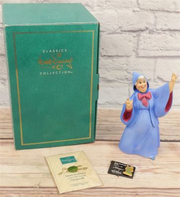 Lot 70 - WDCC "Bibbidi Bobbidi Boo" Fairy Godmother Figurine - Bodnar's ...