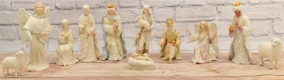 Lot 57 - Cybis Nativity Set - 11 Pieces - Bodnar's Auction ...