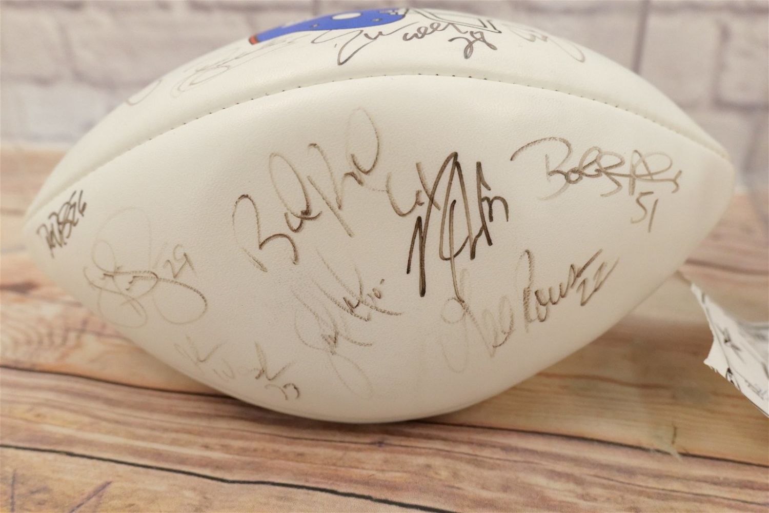 Lot 261 - Lot of 2 New York Giants Autographed Footballs - Bodnar's ...