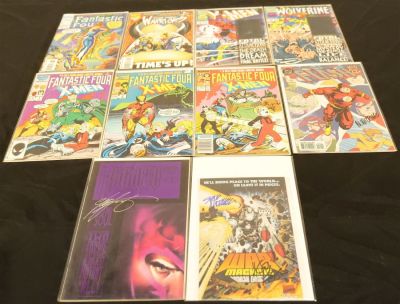 Lot 81 - Lot of 10 Signed Comic Books - Bodnar's Auction ...