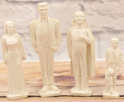Lot 149 - Lot of 4 Munster's Resin/Chalk Cast Figures - Bodnar's ...