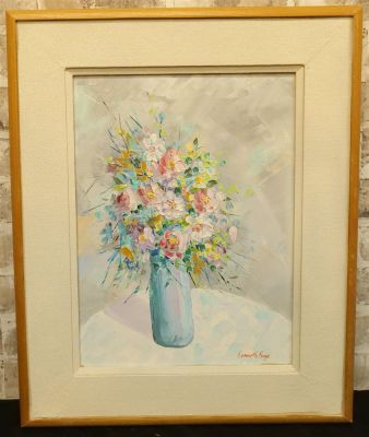 Lot 160 - Springtime Arrangement Painting by Kenneth Kaye - Bodnar's ...