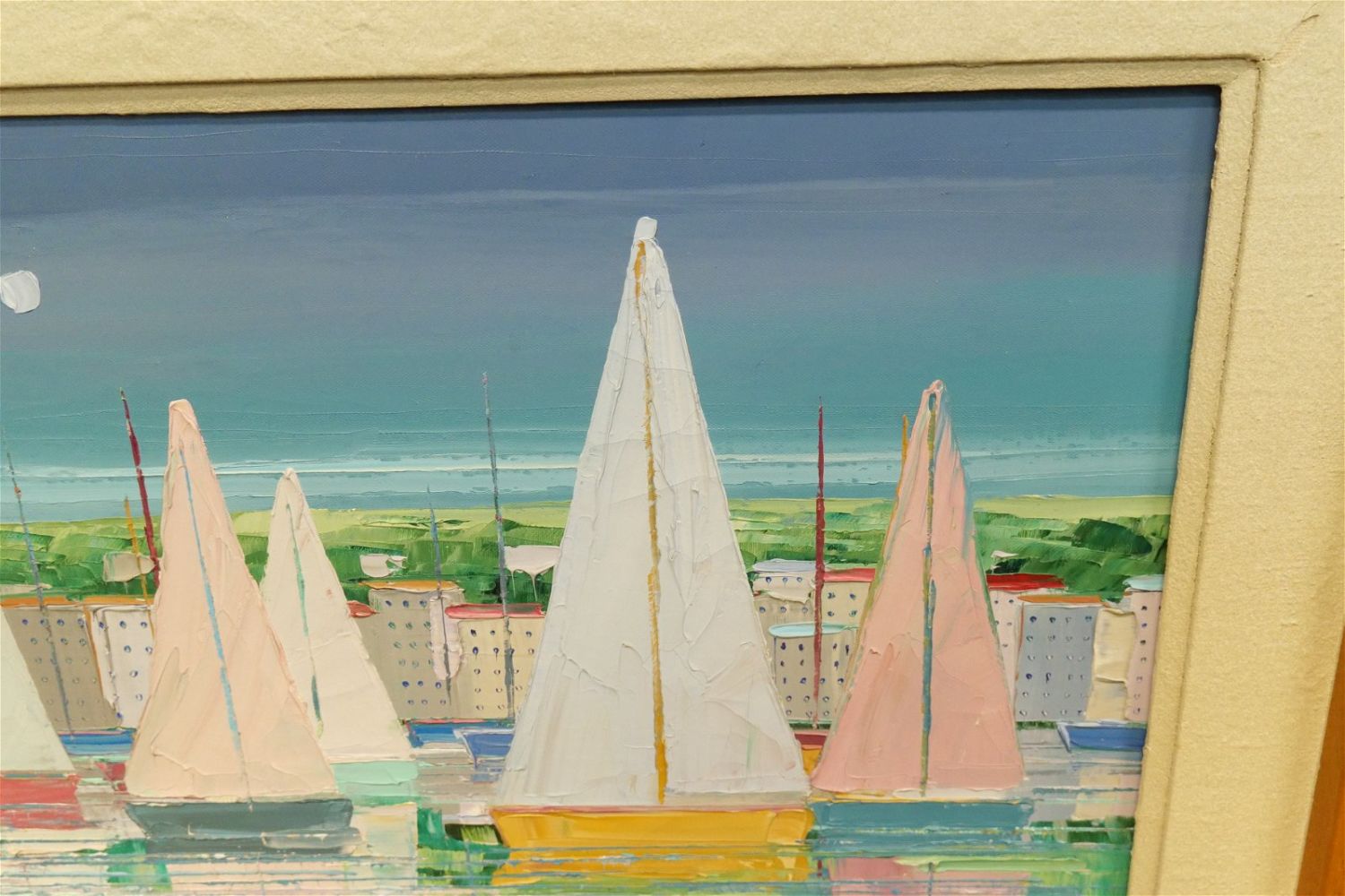 Lot 162 - Night Sail Painting by Kenneth Kaye - Bodnar's Auction ...
