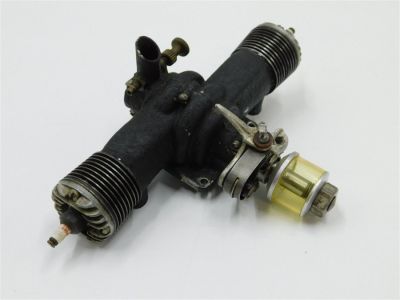 Lot 159 - Vintage Gas Powered Model Airplane Engine - Bodnar's Auction ...