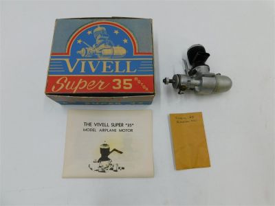 Lot 218 - Vivell Gas Powered Super 35 Motor - Bodnar's Auction ...