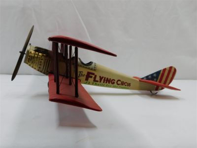 Lot 264 - The Flying Circus Model Biplane - Bodnar's Auction | bodnarsauction.com