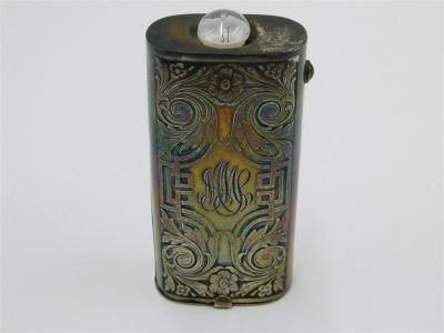 Lot 56 - Eveready Sterling Silver "The Famous Pocket Light" Flashlight ...