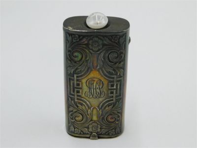 Lot 58 - Eveready Sterling Silver "The Famous Pocket Light" Flashlight ...