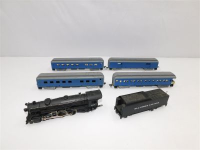 Lot 198 - HO Scale B&O Passenger Car Set - Bodnar's Auction ...