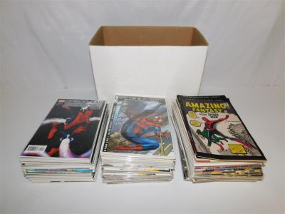Lot 96 - Short Box of Spider-Man Comics - Bodnar's Auction ...