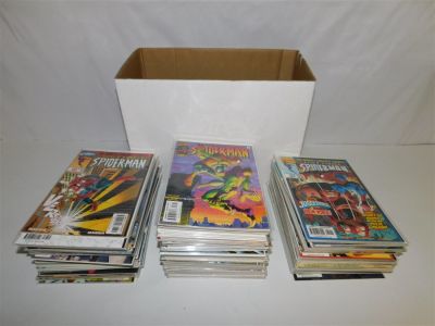 Lot 97 - Short Box of Spider-Man Comics - Bodnar's Auction ...