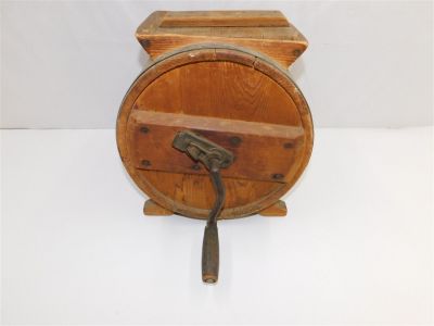 Lot 162 - Antique Table Top Butter Turn - Bodnar's Auction ...
