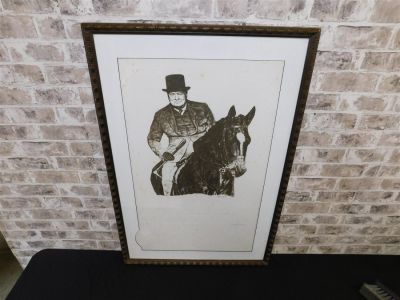 Lot 90 - Limited Edition Artist Proof Etching by Sarah Churchill ...