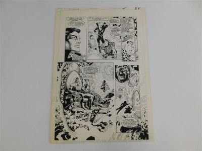 Lot 77 - Original Comic Book Art - DC Challenge - Bodnar's Auction ...