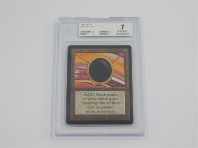 Lot 162 - MTG Beta Mox Jet BGS Graded 7 - Bodnar's Auction ...