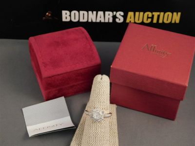 Lot 161 - Affinity Diamonds 14K Gold and Diamond Ring - Bodnar's ...