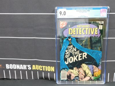 Lot 30 - Detective Comics #476 - CGC Graded 9.0 - Bodnar's Auction ...
