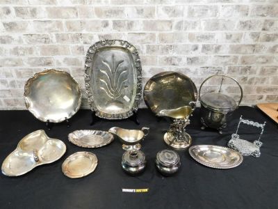 Lot 197 - Group Lot of Silverplate - Bodnar's Auction | bodnarsauction.com
