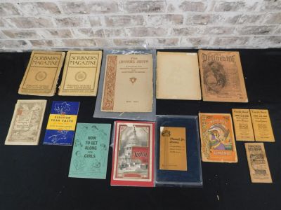 Lot 189 - Lot of Early Magazines and Pamphlets - Bodnar's Auction ...
