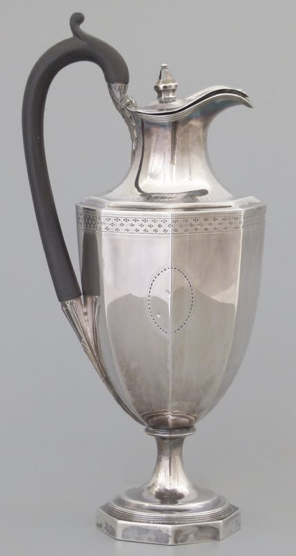 Lot 249 - Silver hot water jug. - Bodnar's Auction | bodnarsauction.com