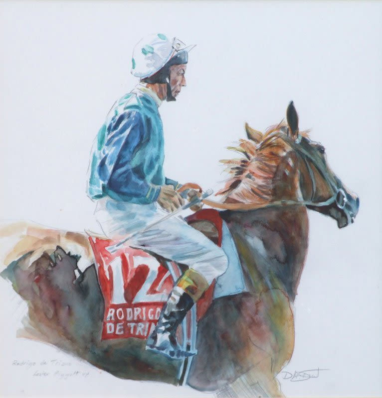 Lot 417 - David Dent, Rodrigo de Triano, Lester Piggott up, - Bodnar's ...