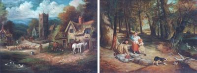 Lot 486 - Herbert St. John Jones, A Bit of Old England, Somerset ...