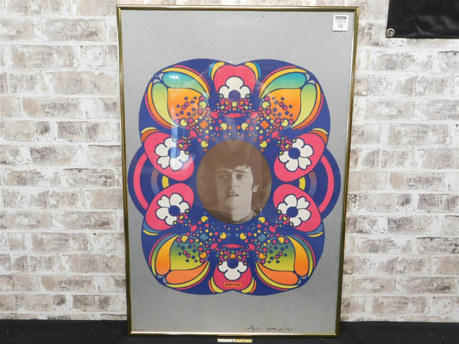 Lot 32 - Psychedelic Donovan Poster/Litho by Peter Max - Bodnar's ...