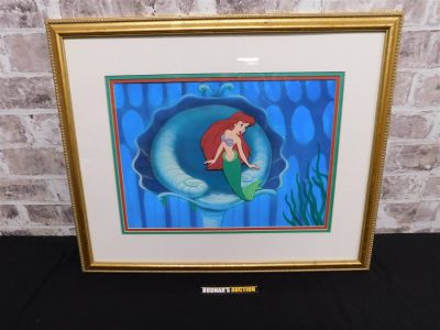 Lot 14 - Disney "The Little Mermaid" Ariel Production Cel - Bodnar's ...