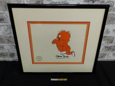 Lot 39 - Original Production Cel of Gossamer by Chuck Jones - Bodnar's ...