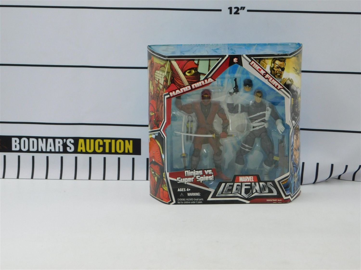 Lot 60 - Marvel Legends Ninjas vs. Super Spies - Bodnar's Auction ...