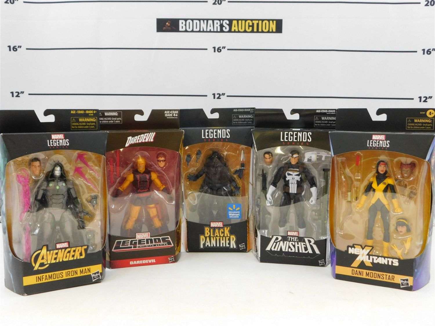Lot 141 - Lot of 5 Marvel Legends Action Figures - Bodnar's Auction ...