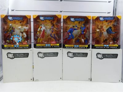 Lot 209 - Lot of 4 DC Universe 2 Pack Action Figure Sets - Bodnar's ...