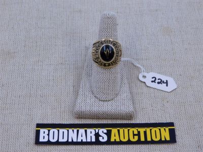 Lot 224 - 10KT Men's State University New Mexico Class Ring - Bodnar's ...