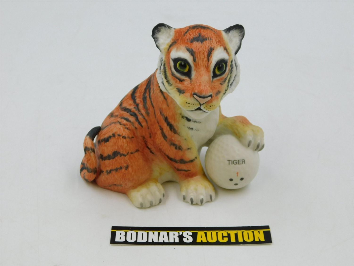 Lot 259 - Boehm Tiger Figurine - Bodnar's Auction | bodnarsauction.com