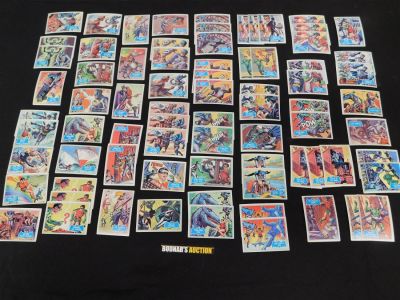 Lot 255 - Lot of Vintage Batman Trading Cards 1966 - All Blue Bat ...