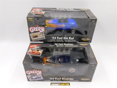 Lot 53 - Lot of 2 American Muscle Grease Ford Diecast Cars - Bodnar's ...