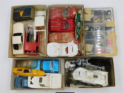Lot 242 - Large Lot of Model and Slot Car Parts - Bodnar's Auction ...