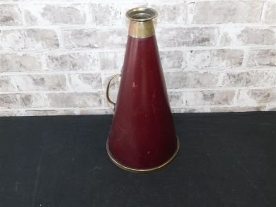 Lot 18 - Antique Megaphone made by Stentor Megaphone - Bodnar's Auction ...