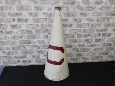 Lot 19 - Large Antique Megaphone - Bodnar's Auction | bodnarsauction.com
