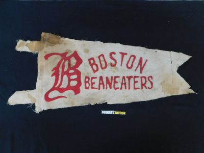 Lot 59 - Boston Beaneaters Folk Art Pennant - Bodnar's Auction ...