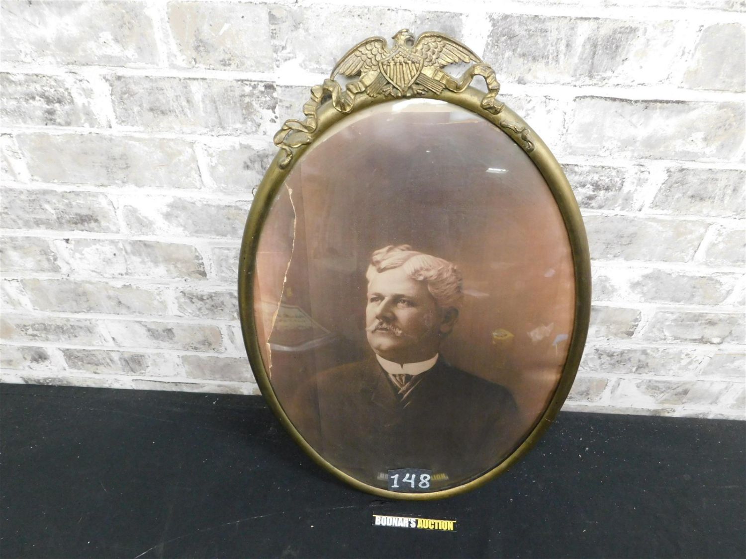 Lot 107 - Framed Oval Copy of Boston Sportswriter Tim Murnane - Bodnar ...